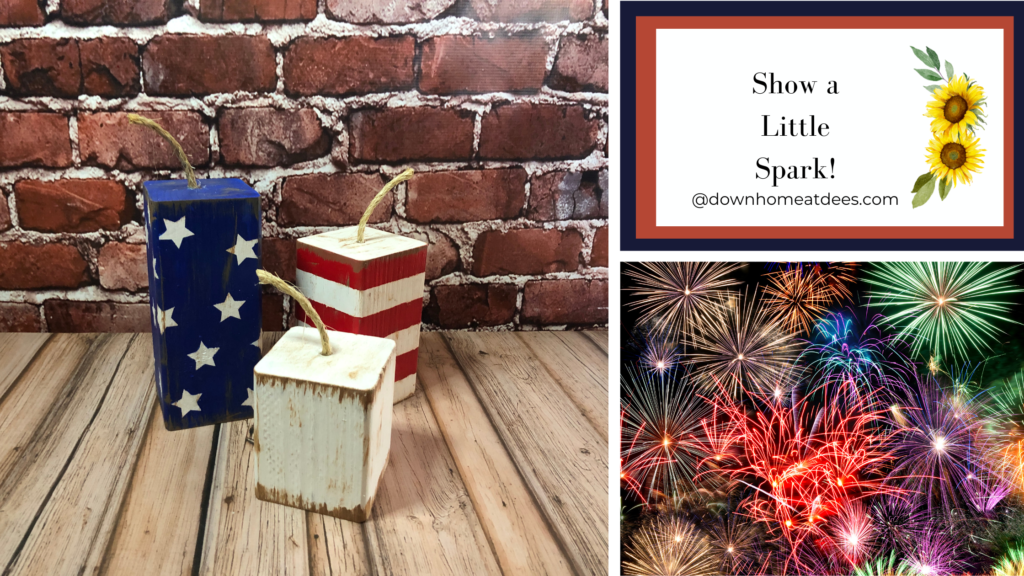 Firecrackers Porch Decor - Down Home at Dee’s