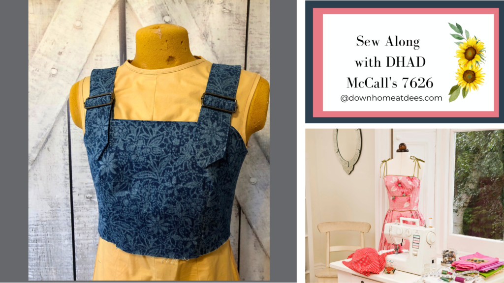 Sew Along - McCall's 7626 - Romper - Let's Start Sewing! - Down Home at ...